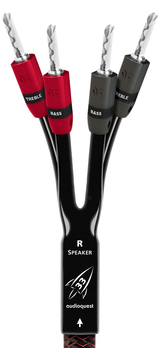 AudioQuest - Rocket 33 Speaker Cables (Pair) - Music Direct AudioQuest - Rocket 33 Speaker Cables (Pair) - Music Direct